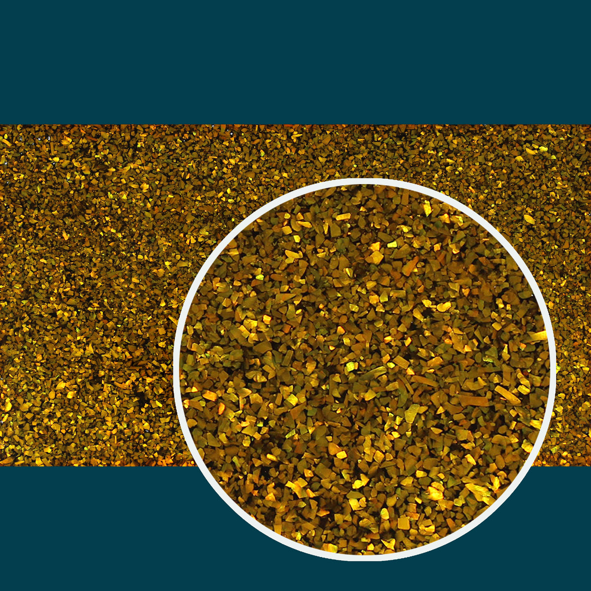 Natural Galaxy Gold Shell Veneer